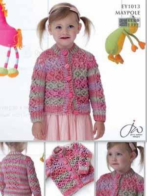 Maypole EY1013 Cardigan Pattern – Mad Knitter's Yarn
